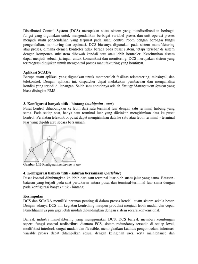 Distributed Control System | PDF
