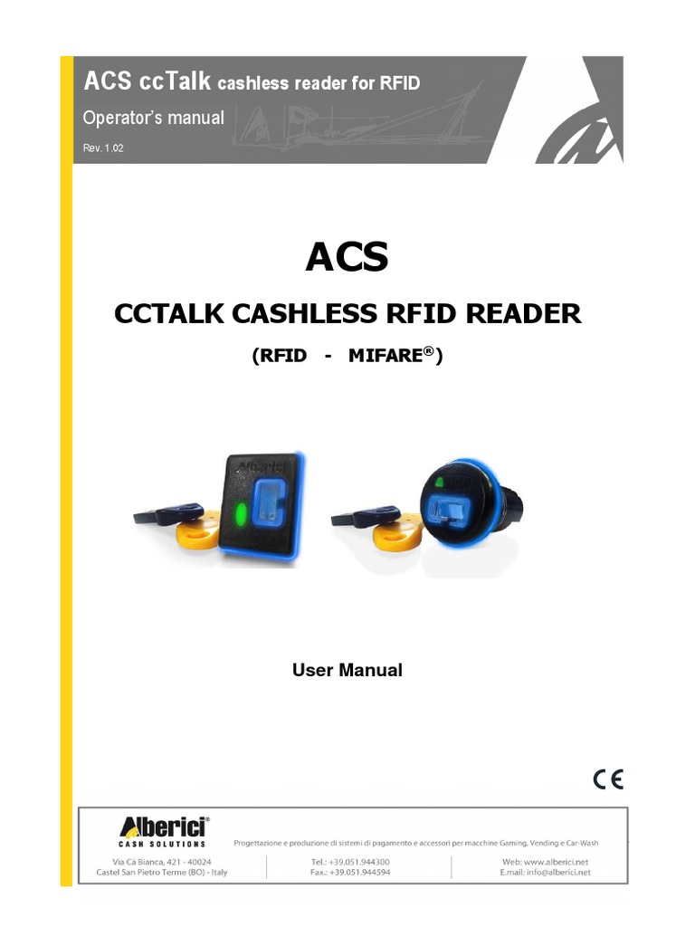 Manual ENG ACS CcTalk | PDF | Usb | Personal Computers