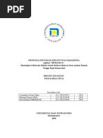 Proposal PKM GFT | PDF