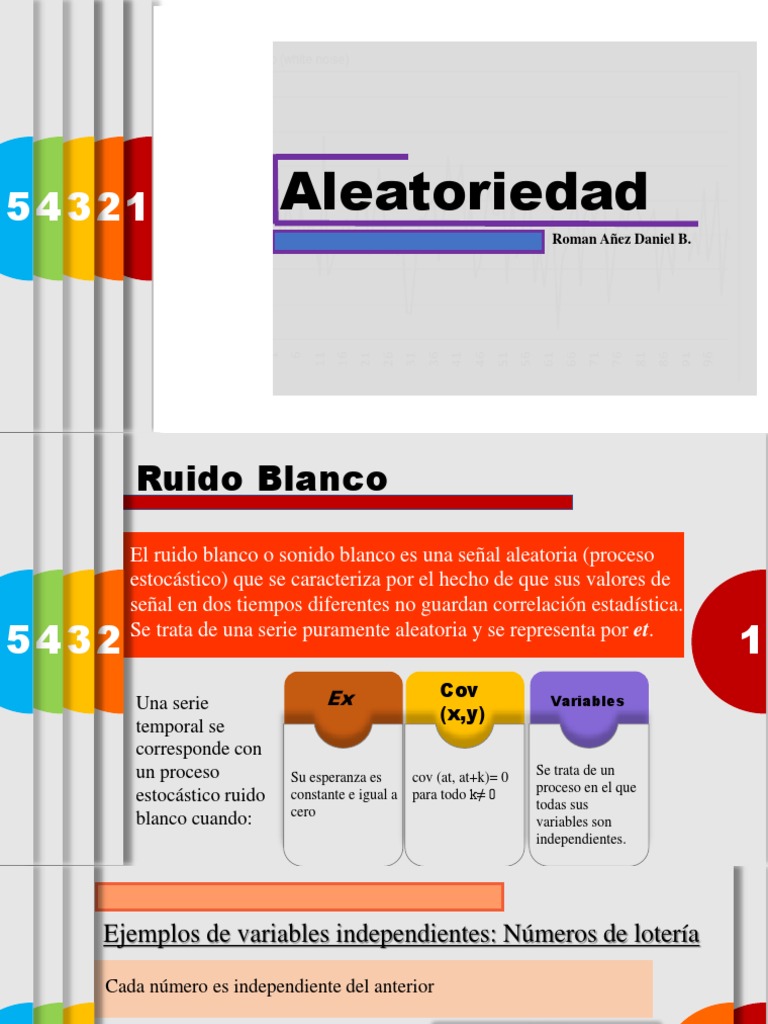 Aleatoriedad Powerpoint | PDF | Aleatoriedad | Estocástico