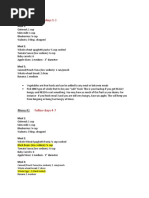 14-Day Rotation Diet Meal Plan | PDF | Meal | Pickling