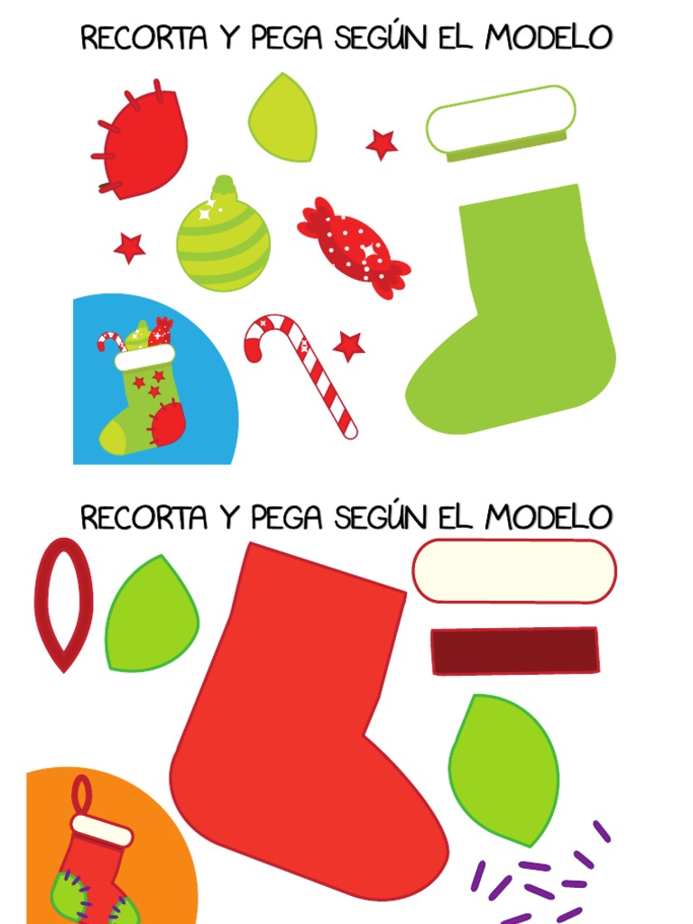 Especial Navidad Cuaderno Recorta y Pega | PDF