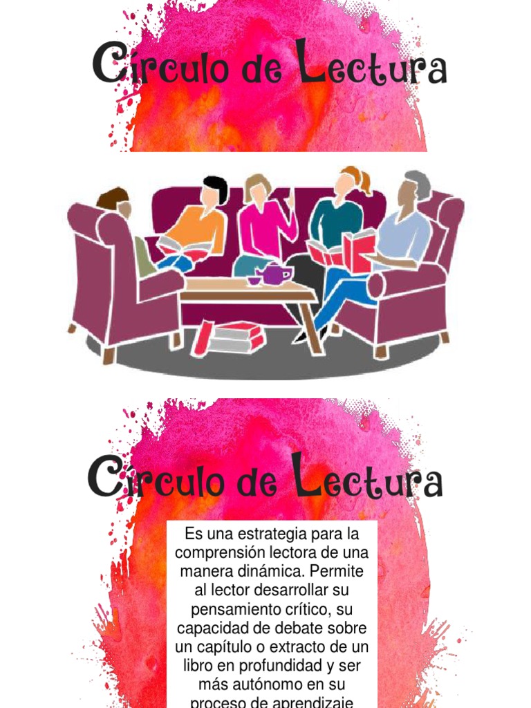 Estrategia de Círculo de Lectura | PDF | Comprensión lectora ...