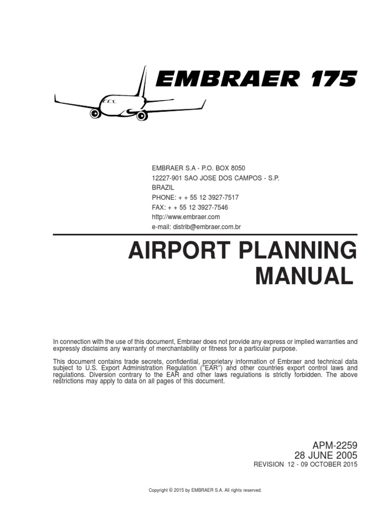 Apm E175 PDF | PDF | Runway | Takeoff