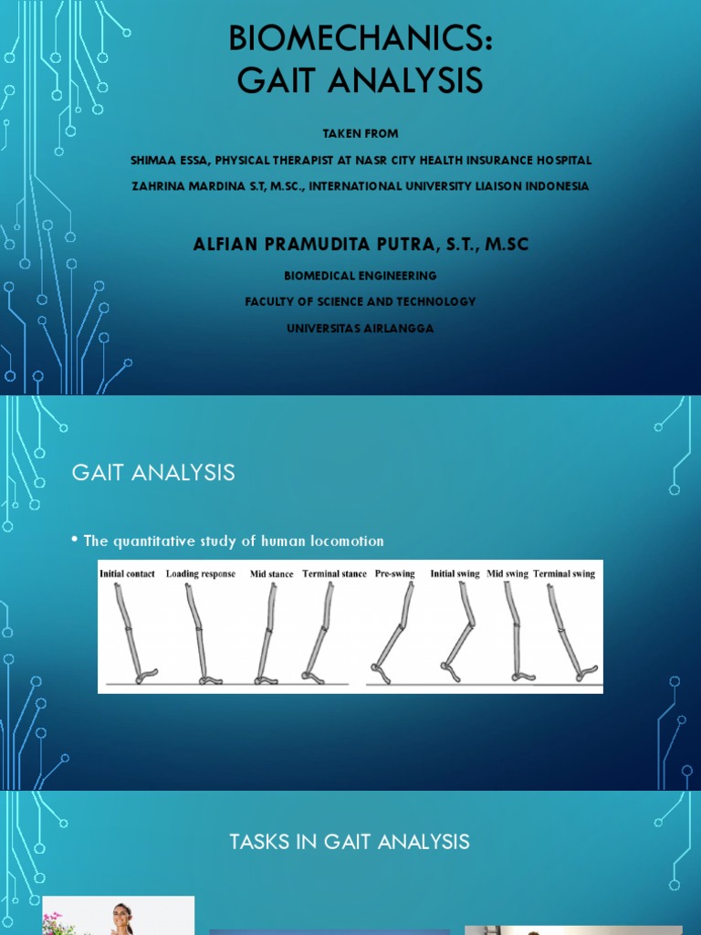 1 - Biomechanics - Gait Analysis | PDF | Joint | Anatomical Terms Of Motion