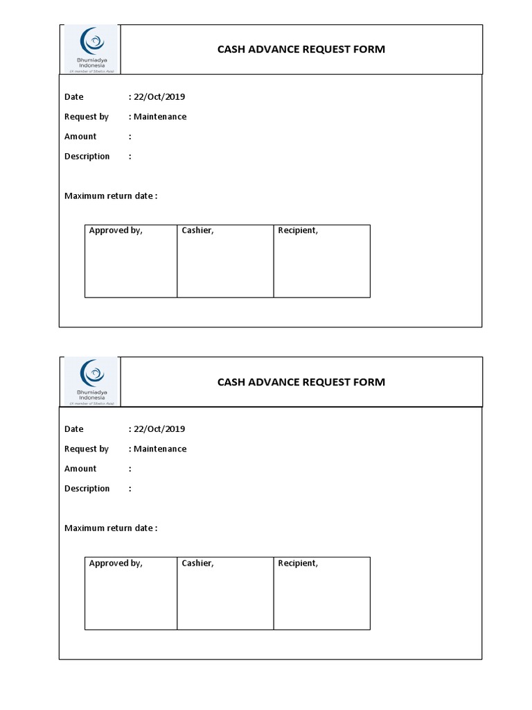 Cash Advance | PDF