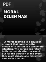 6 Types of Moral Dilemmas | PDF | Cognition
