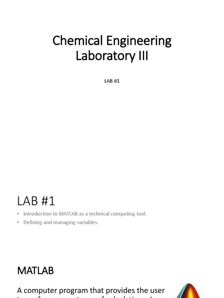 LAB 1 - Matlab Basic | PDF | Matlab | Matrix (Mathematics)