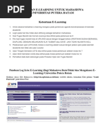 Panduan Elearning Unimal | PDF | Karier & Perkembangan | Komputer