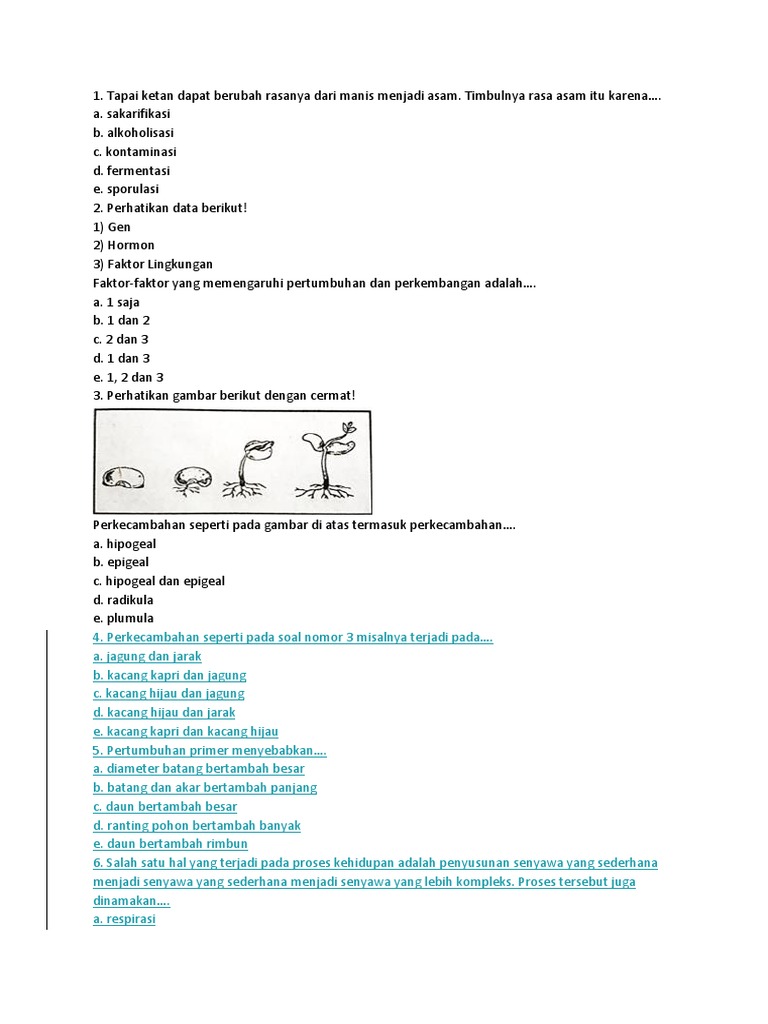 Soal-Soal Pas Ganjil 2019-2020-Kelas 12-Pas Biologi Kelas Xii | PDF | Kajian Bahasa Asing ...