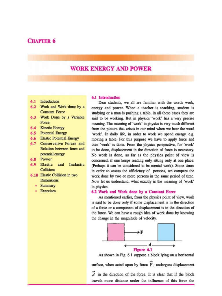 11 Physics Revision Book Chapter 6 PDF | PDF
