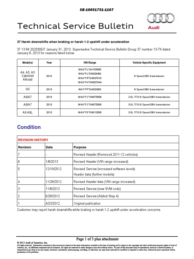 TSB For The Ob5 With Software Update Option | PDF | Local Area Network ...