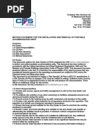 Method Statement For The Loading, Unloading and Shifting of Material | PDF | Crane (Machine ...