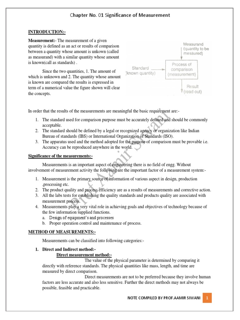MEchanical MEasurement Notes | PDF | Inductance | Inductor