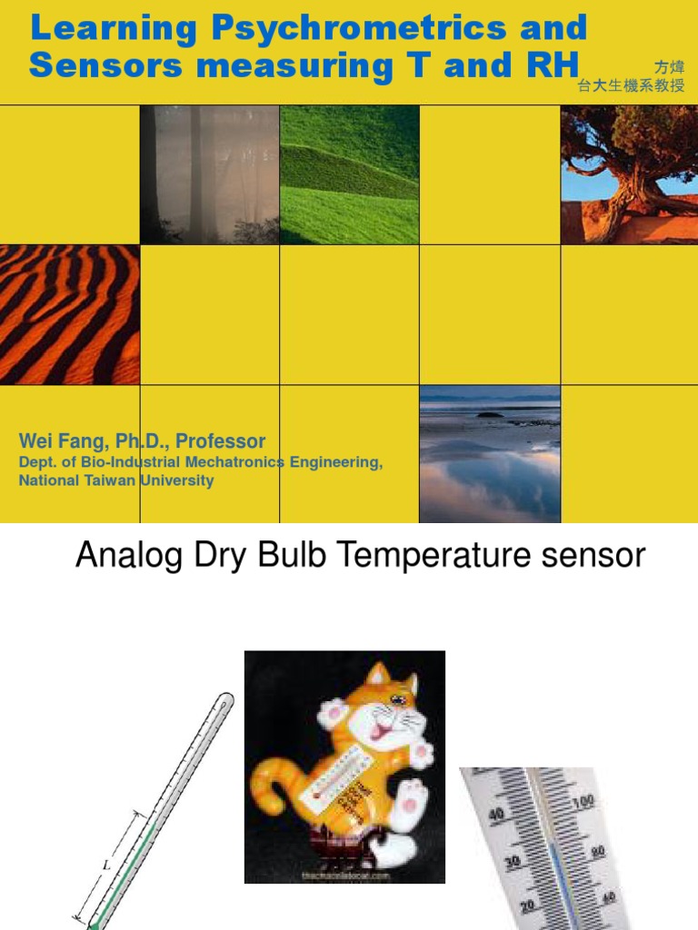 Digital Psychrometric Sensor Insights | PDF | Atmospheric Sciences ...