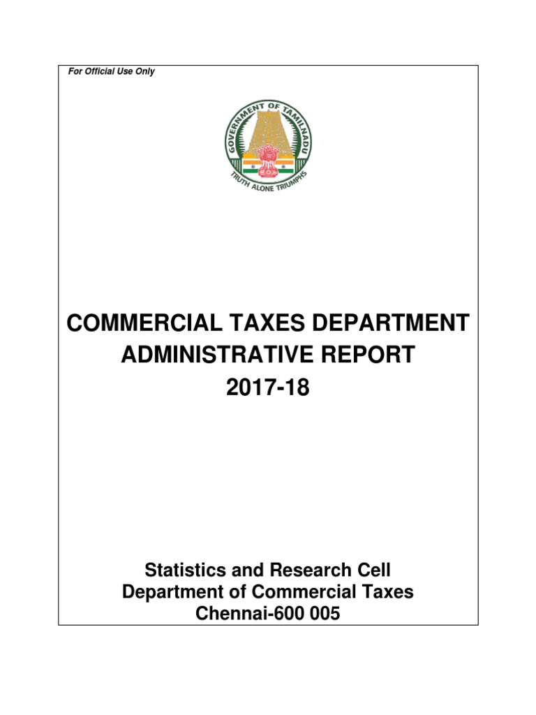 Administrative Report 2017-2018 | PDF | Taxes | Value Added Tax
