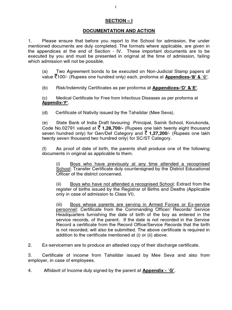 Joining Instructions 2019 PDF | PDF | Fee | Pen