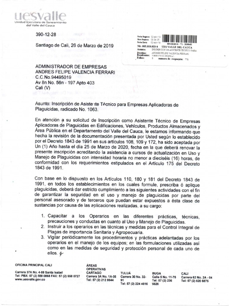 Asistente Tecnico 2019 2020 PDF | PDF