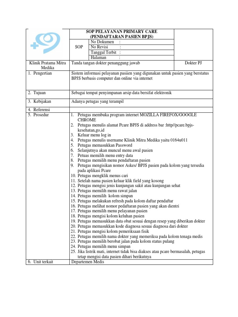 SOP Pcare Eclaim | PDF | Pengembangan Diri | Sains & Matematika