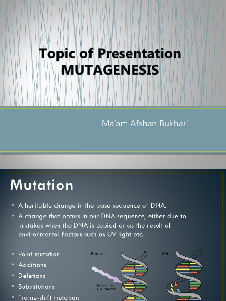 Overview of Mutagenesis Techniques | PDF | Primer (Molecular Biology ...