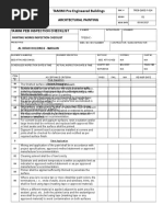 Checklist For Painting | PDF | Paint | Materials