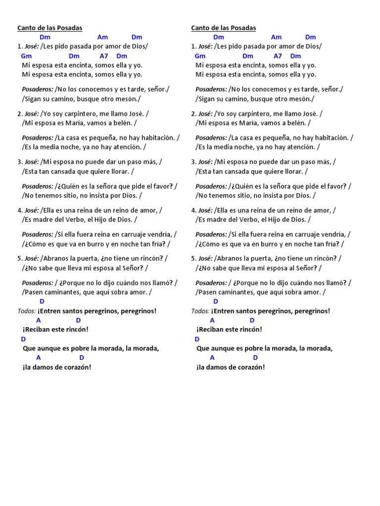 Canto de Las Posadas | PDF