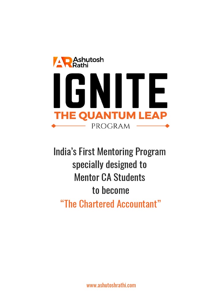 IGNITE Program Syllabus | PDF | Mentorship | Mind