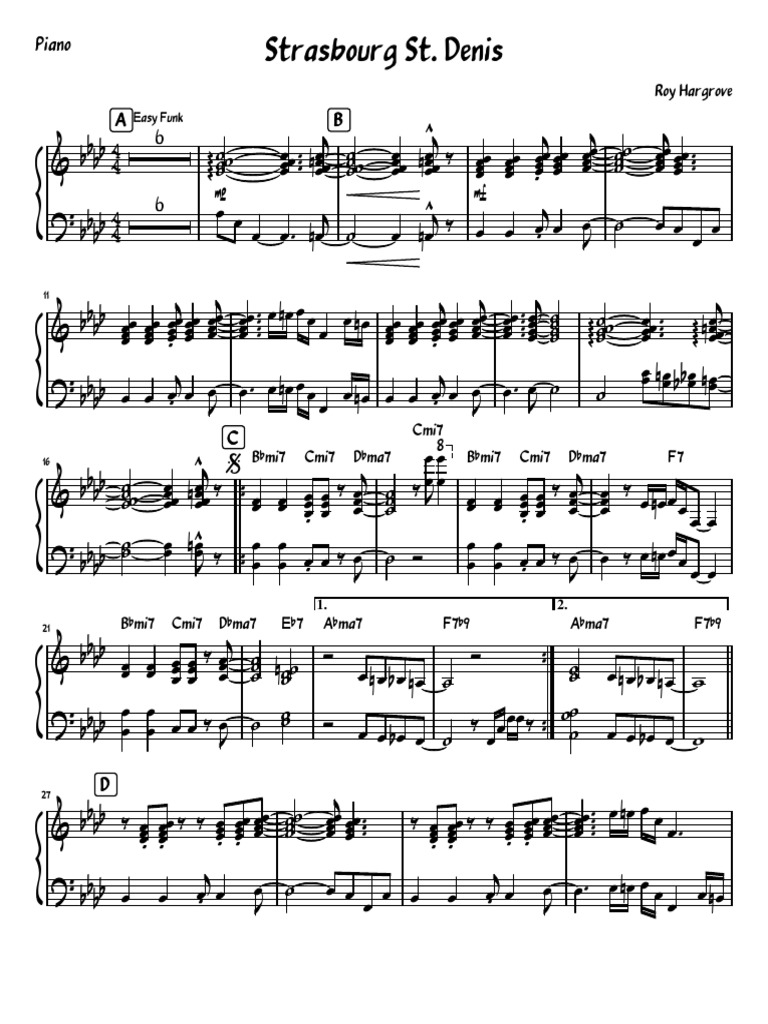 Strasbourg ST Denis-Piano | PDF