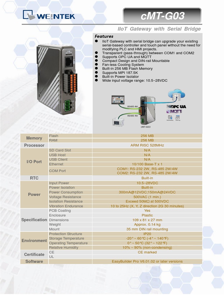 cMT-G03 Datasheet ENG PDF | PDF | Digital Electronics | Computer Hardware