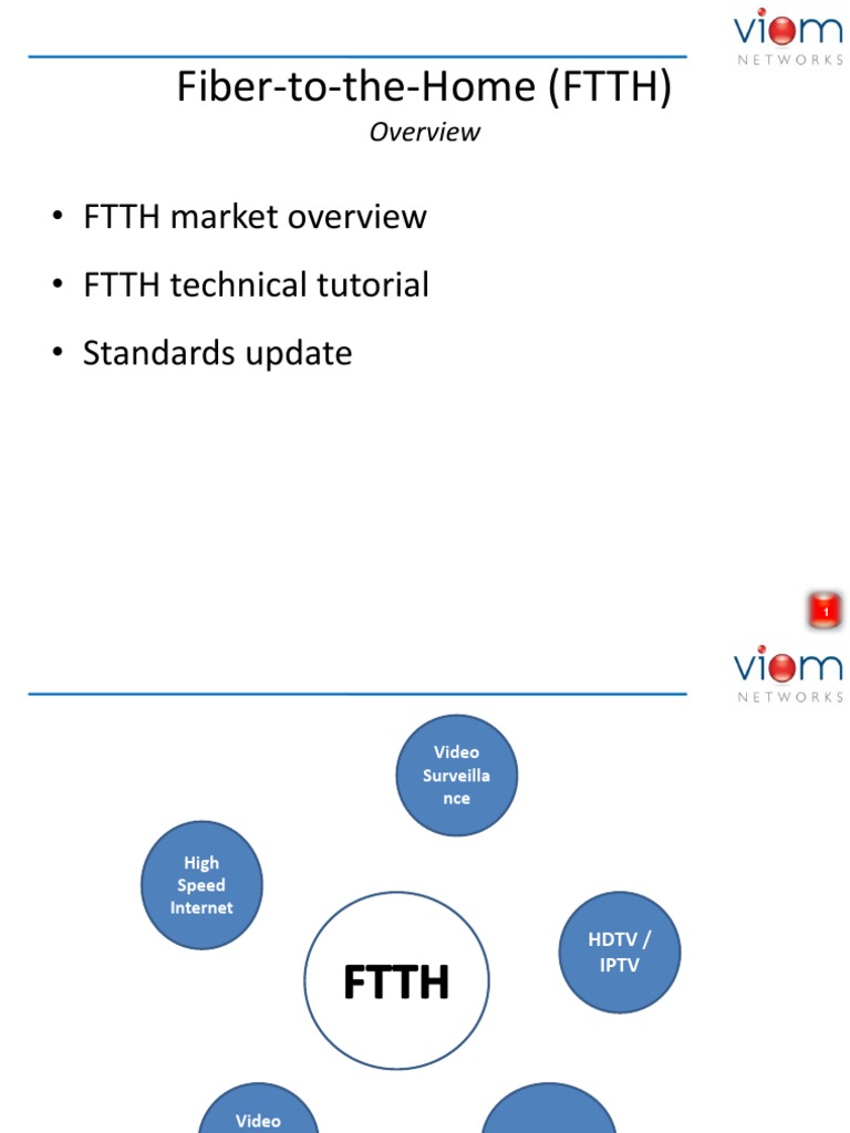 FTTH: Technical Overview and Benefits | PDF | Fiber To The X ...