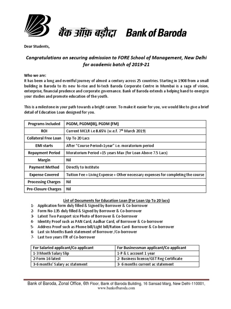 Education Loan | PDF | Student Loan | Loans