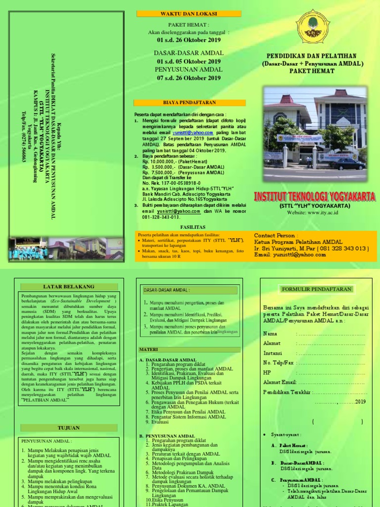 Pelatihan Dasar dan Penyusunan AMDAL | PDF