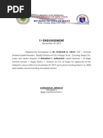 1st Endorsement | PDF