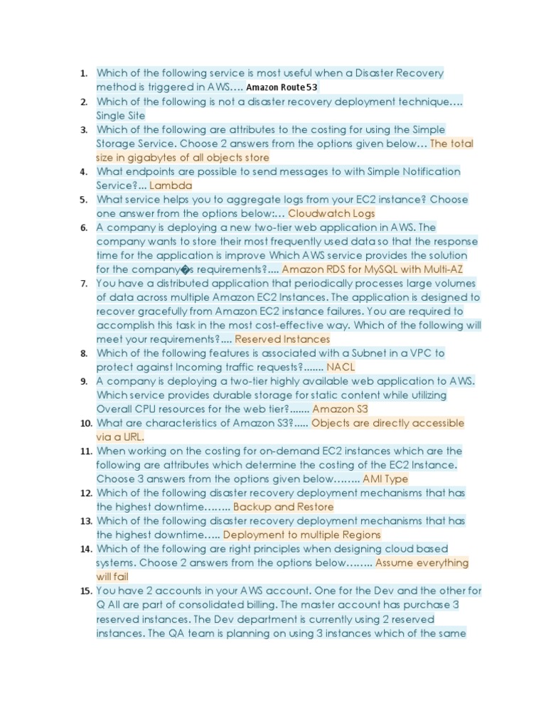 Soal Awsssss | PDF | Amazon Web Services | Cloud Computing