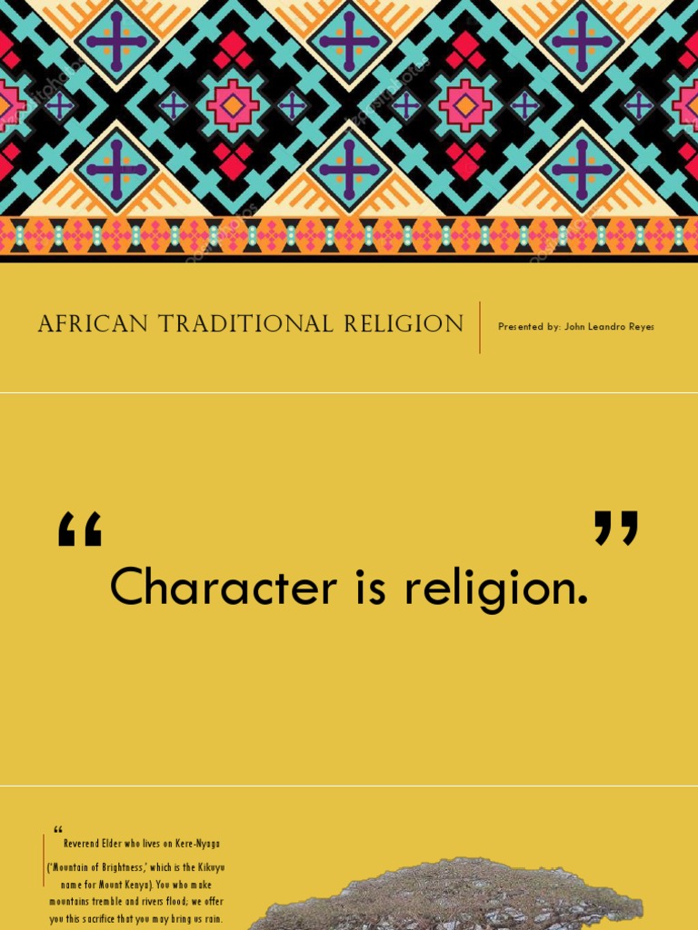 African Traditional Religion | PDF