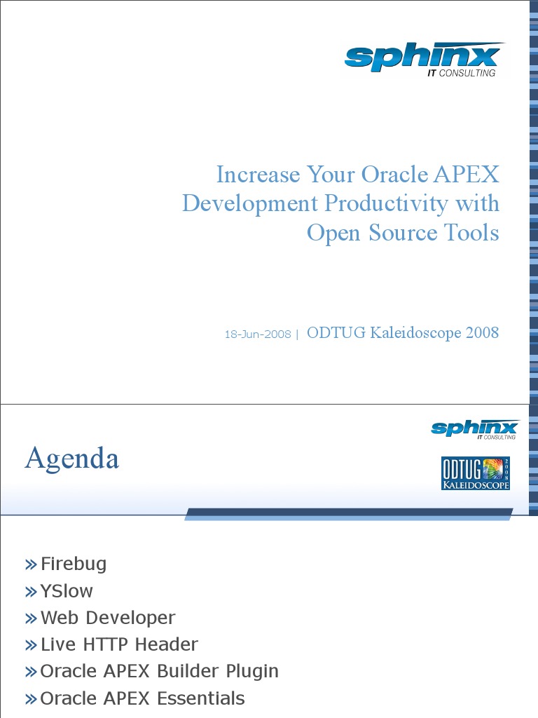 Boost Oracle APEX Productivity Tools | PDF | J Query | Oracle Database