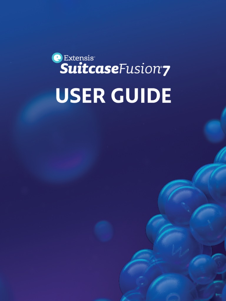 Suitcase Fusion 7 Guide | PDF | Mac Os | Typefaces