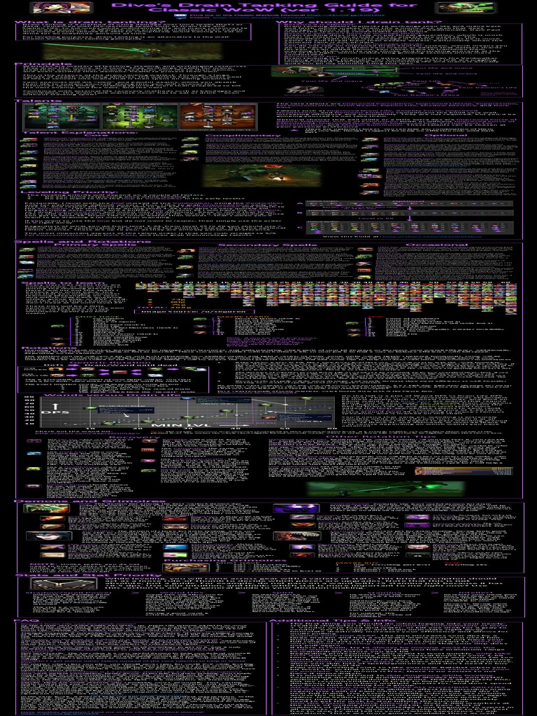 WoW Classic Warlock Drain Tanking Guide | PDF | Leisure | Sports