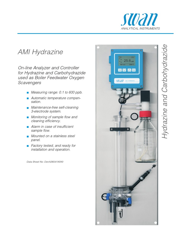 SWAN Monitor AMI Hydrazine ENG | PDF | Manufactured Goods | Electrical ...