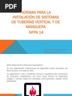 NCH 3560-2023 Redes Húmedas y Redes Secas | PDF