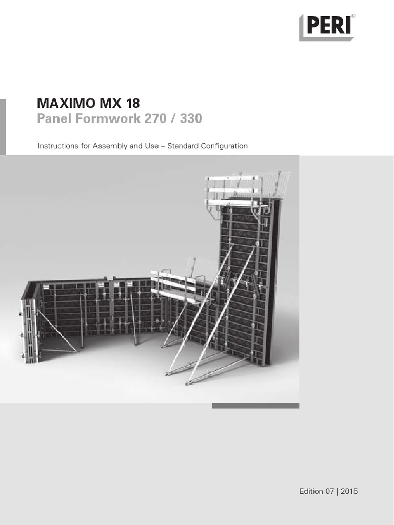 Peri Formwork or False Systems For Pier Construction | PDF ...