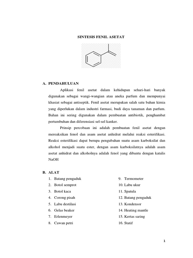 Macam Macam Sintesis Obat | PDF