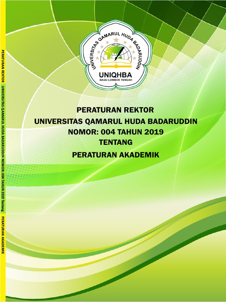 Peraturan Akademik UNIQHBA 2019 | PDF | Bisnis