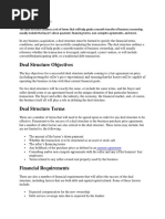 M&A Sell-Side Process Letter - Phase I and Phase II (Secondary) | PDF