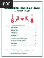 19 Christmas Caroling Songs With Easy Guitar Chords 2010 | PDF | Santa ...