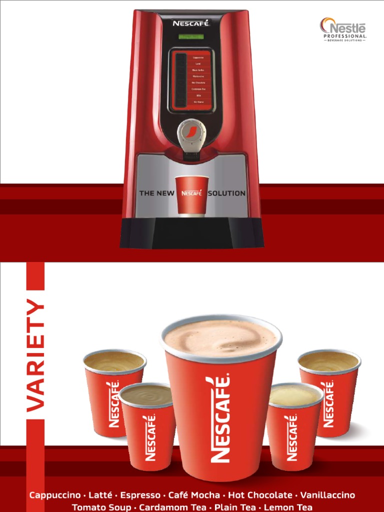 Nescafe Solution - Coffee Machine | PDF