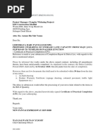 Sample Authorization Letter To TNB | PDF | Malaysia