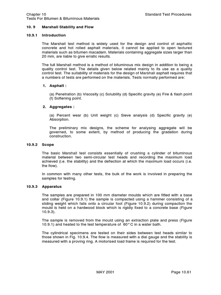 Analysis of the Marshall Stability Test for Asphalt Mix Design and ...