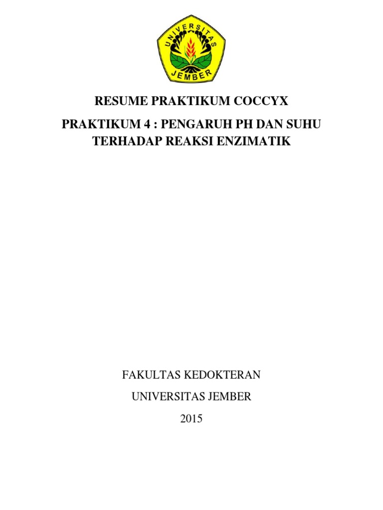 Praktikum 4 - Pengaruh PH Dan Suhu Terhadap Reaksi Enzimatik | PDF