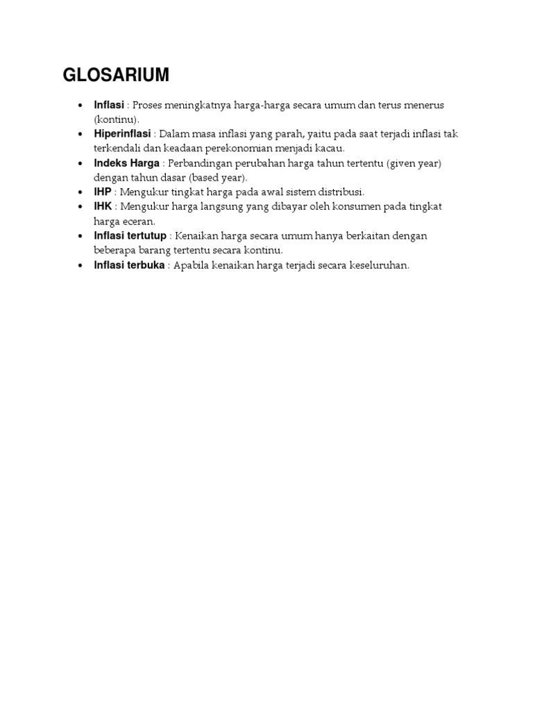 GLOSARIUM | PDF